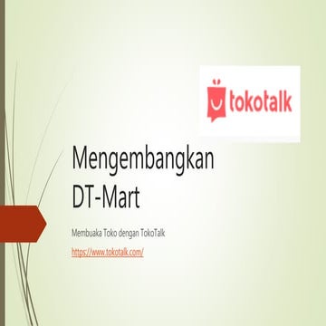 Peningkatan usaha Toko Talk | PPTX