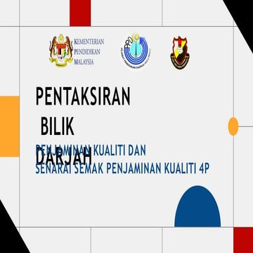 Penjaminan Kualiti dan Senarai Semak Penjaminan Kualiti.pptx