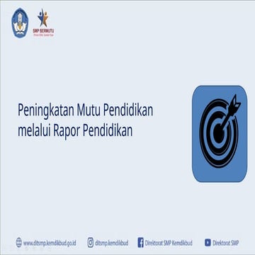 Penjaminan Mutu Melalui Rapor Pendidikan.PPTX