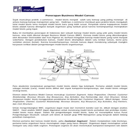 Penjelasan singkat-bmc | PDF
