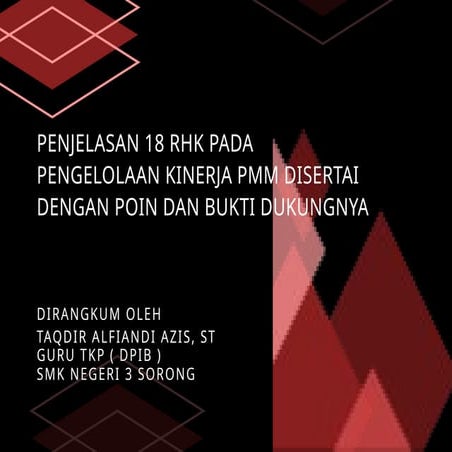 Penjelasan RHK pada PMM KOmbel Baja.pptx