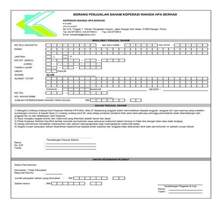 Penjualan saham | PDF