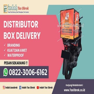 WA/TELP : 0822-3006-6162, Jual Box Delivery Makanan Kecil, Jual Box ...