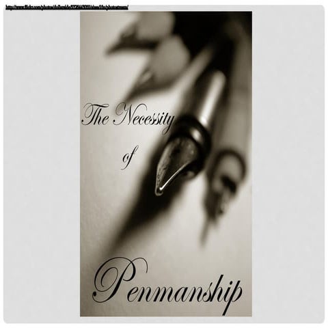 Penmanship presentation 2 | PDF