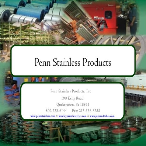 Penn Stainless Products: Who are We? | PPT | Woodworking | Arts and Crafts