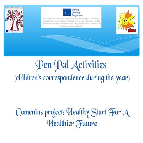 Pen pal activities | PPT