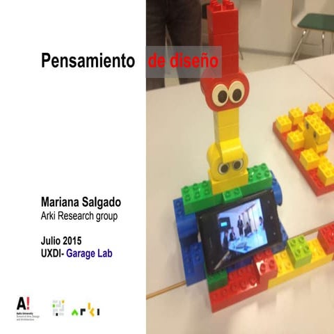 Pensamiento de diseño (clase 2) | PPTX | Technology & Computing