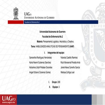 PENSAMIENTO L.H.C YOLANDA asdfasdf asdfasdf | PPT