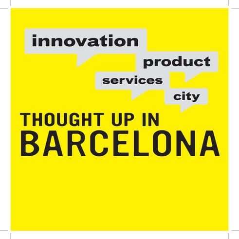 Thought up in Barcelona 1 | PDF