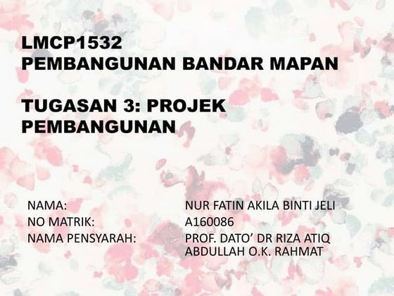 Gamabar Pencemaran Alam Sekitar | PPTX