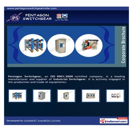 Pentagon Switchgear, Coimbatore, Industrial Switchgear | PDF