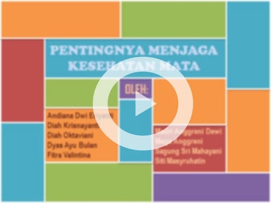 Menjaga kesehatan mata | PPT