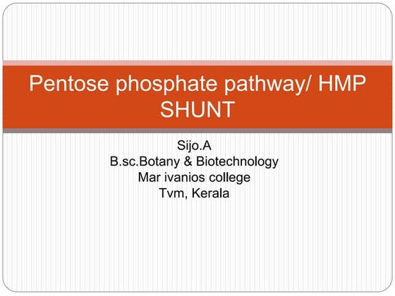 PYRUVATE DEHYDROGENASE COMPLEX (PDH-MULTI-ENZYME COMPLEX) | PPT