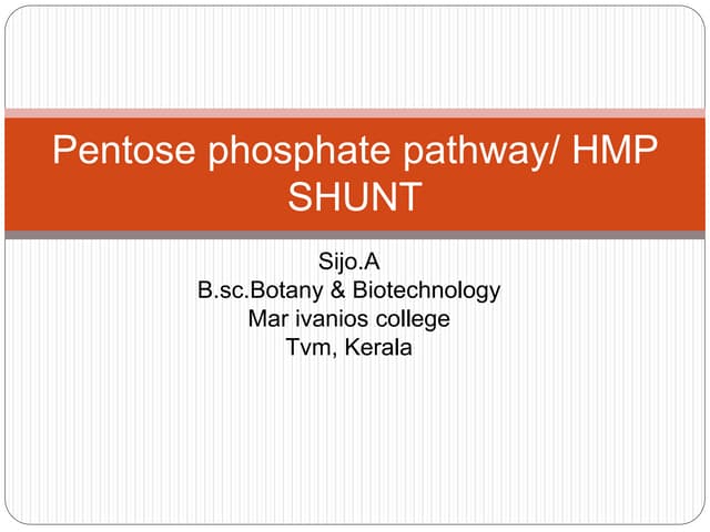 Malate aspartate shuttle | PPTX