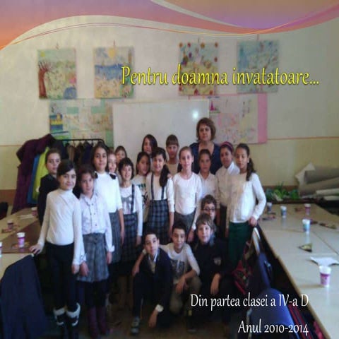 Pentru doamna invatatoare | PPTX