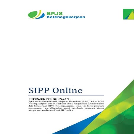 Pentunjuk sipp online | PDF