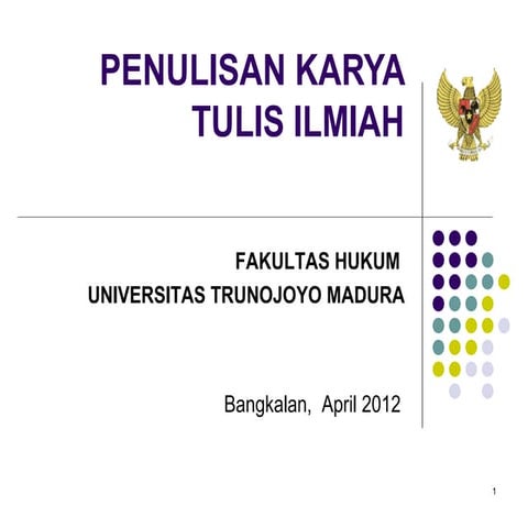 Penulisan karya-tulis-ilmiah | PPT