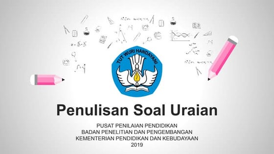 Penulisan soal isian 2019 Puspendik | PPT