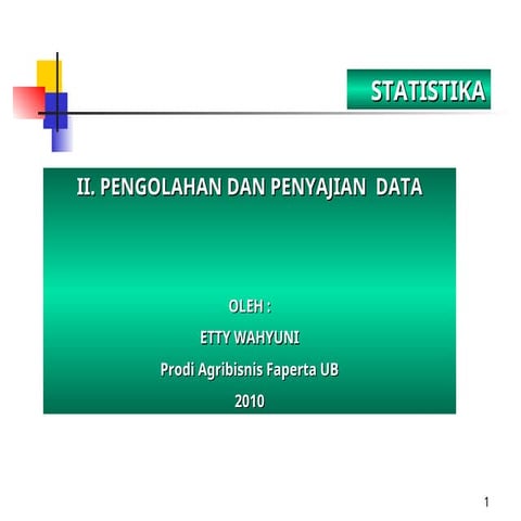 penyajian-data teknik penyajian data yang lengkap | PPT