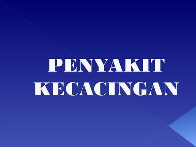MATERI TENTANG KECACINGAN | PPTX