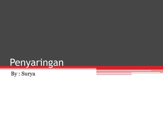 Filtrasi (penyaringan) | PPT