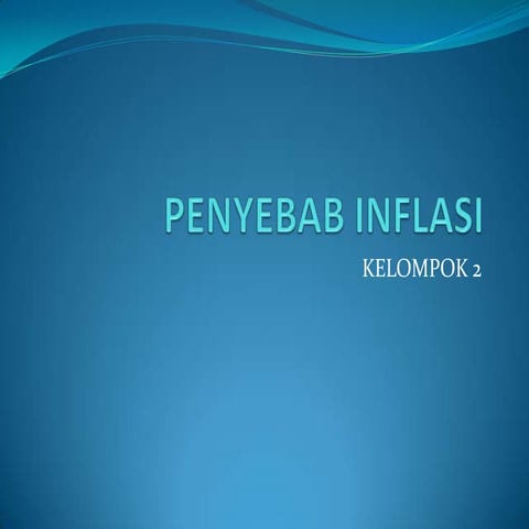 Penyebab inflasi | PPTX