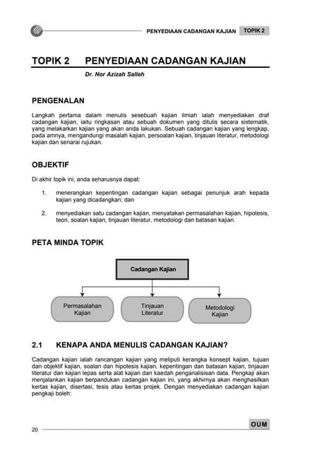 Panduan ringkas menulis kertas kerja | DOC