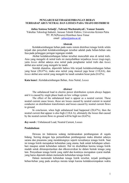 Teknik transformator | PDF