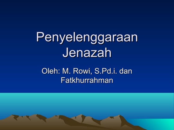 Solat jenazah | PDF