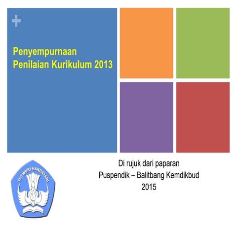 PENYEMPURNAAN PENILAIAN K13.ppt