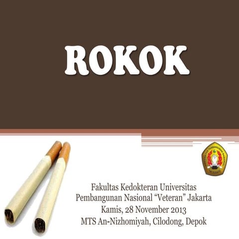 Penyuluhan Rokok | PPTX