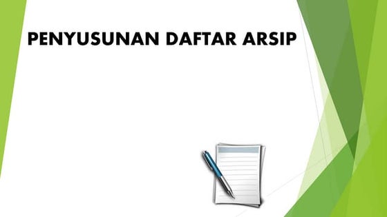 3.7. menerapkan penyimpanan arsip sistem abjad, kronologis, geografis ...