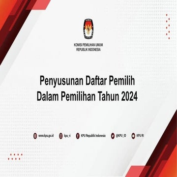 PENYUSUNAN DAFTAR PEMILIH PADA PEMILIHAN TAHUN 2024.pptx