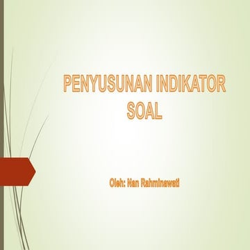 Penyusunan Indikator Soal.pptx