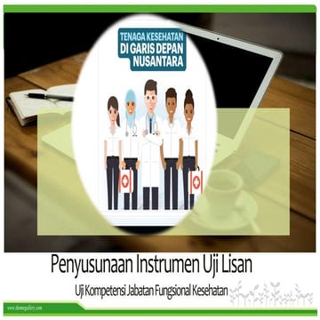 PENYUSUNAN INSTRUMEN UJI LISAN PELATIHAN | PDF