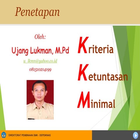Penyusunan kkm | PPT