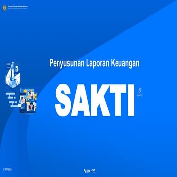 Petunjuk penggunaan aplikasi sakti kementerian keuangan | PDF