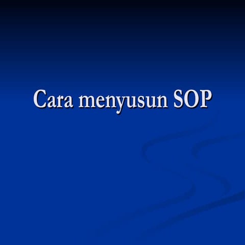 Penyusun SOP PPK DAN CLINICAL PATHWAYppt | PPT