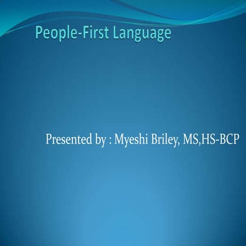 People1st Language | PPTX