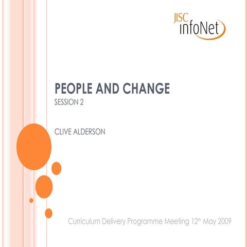 May 09 -People and change session 2 | PPT