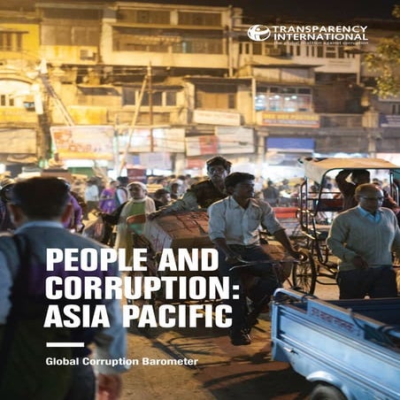 People and Corruption Asia Pacific – Global Corruption Barometer | PDF