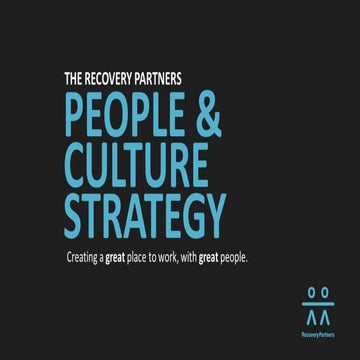 People and Culture Strategy 2018 | PPT