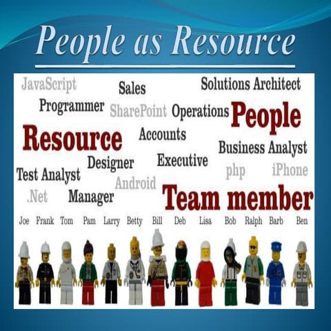 People as resource | PPTX
