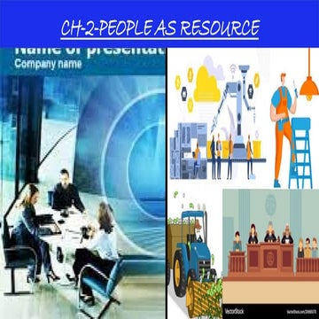 "PEOPLE AS RESOURCE"-class 9 ECONOMICS CHAPTER 2 CHAPTER EXPLANATION IN ...