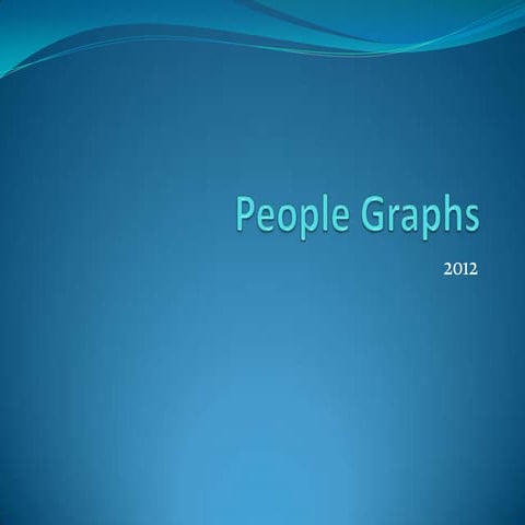 People graphs | PPTX