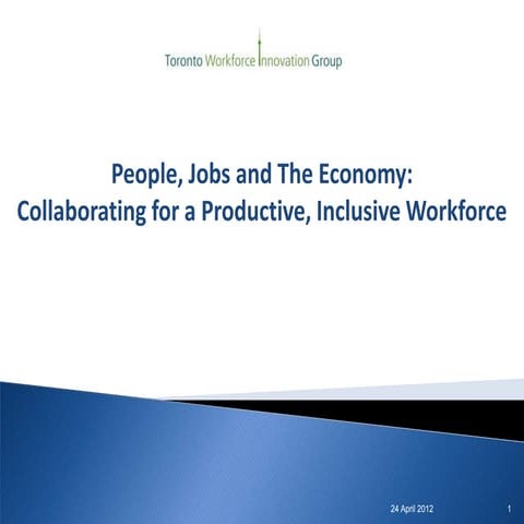 People jobs and the economy june 16-11[1] | PPTX