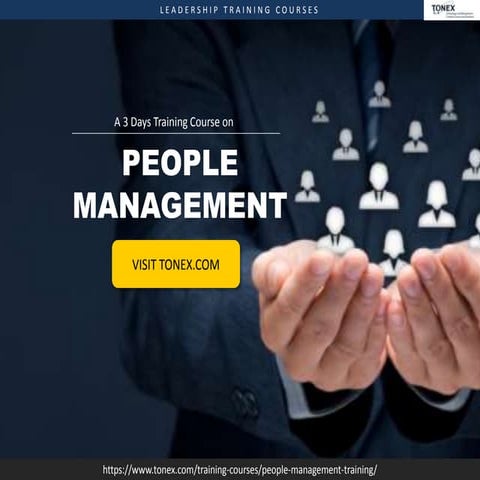 Award Winning People Management Training - Tonex Training | PPT
