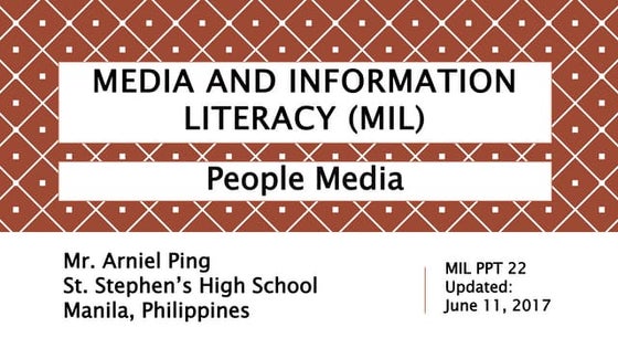 People Media | PPT