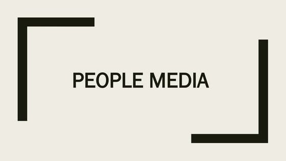 People Media | PPTX