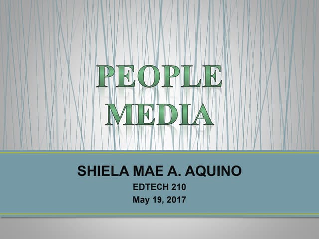 People Media | PPTX